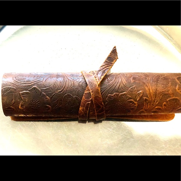 Grooming | Tooled Leather Straight Razor Travel Case | Poshmark